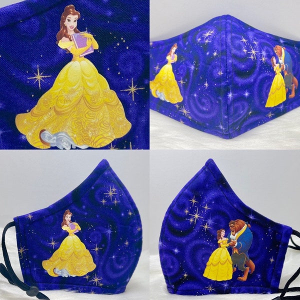 Beauty and the Beast Mask - Etsy