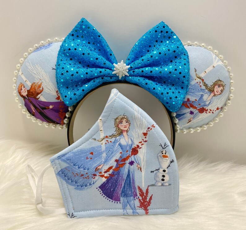 Oreilles Minnie Mouse inspirées OU avec ensemble de masques - Etsy France