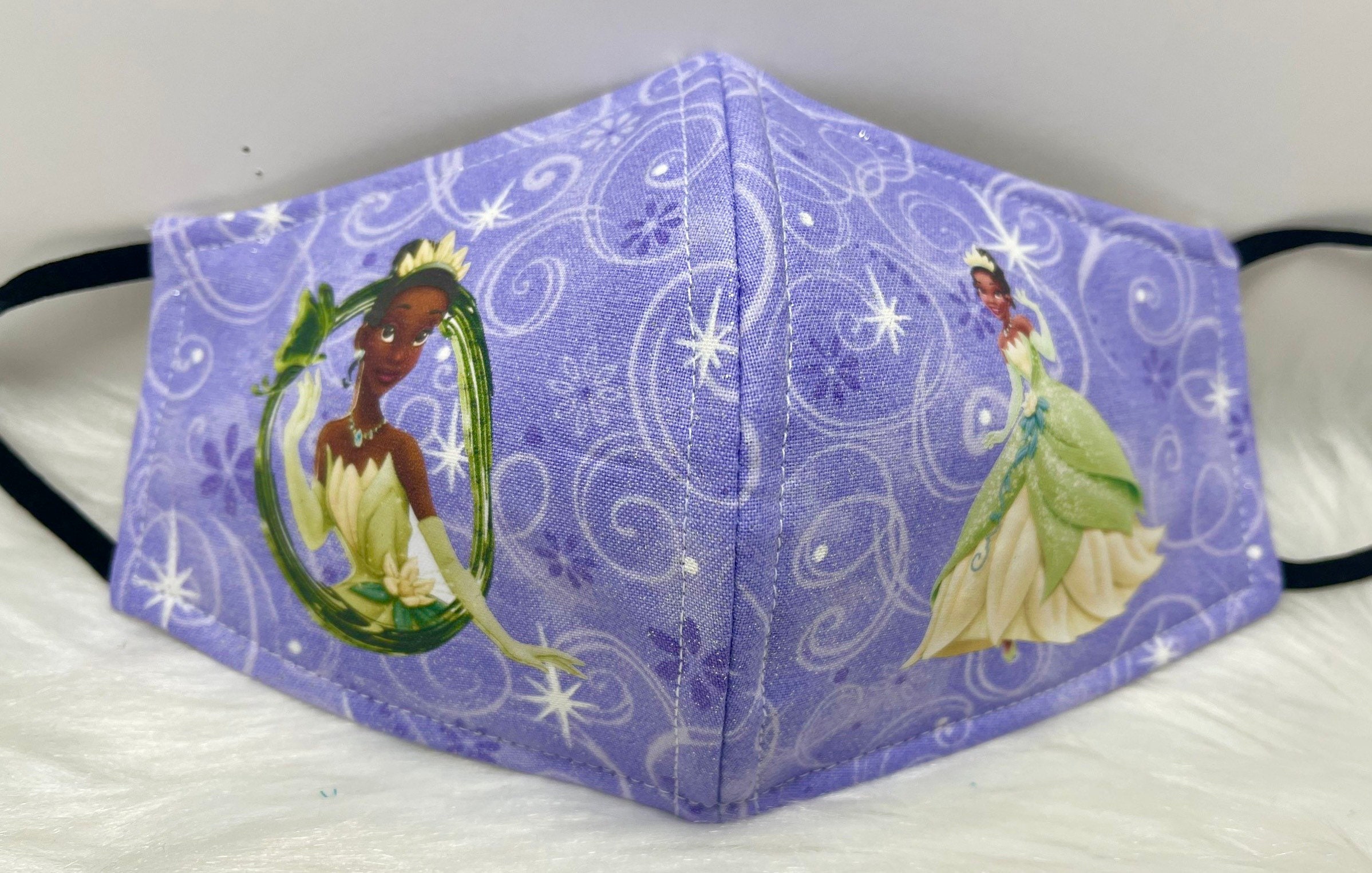Tiana Princess and the Frog Special Designer Face Mask - Etsy