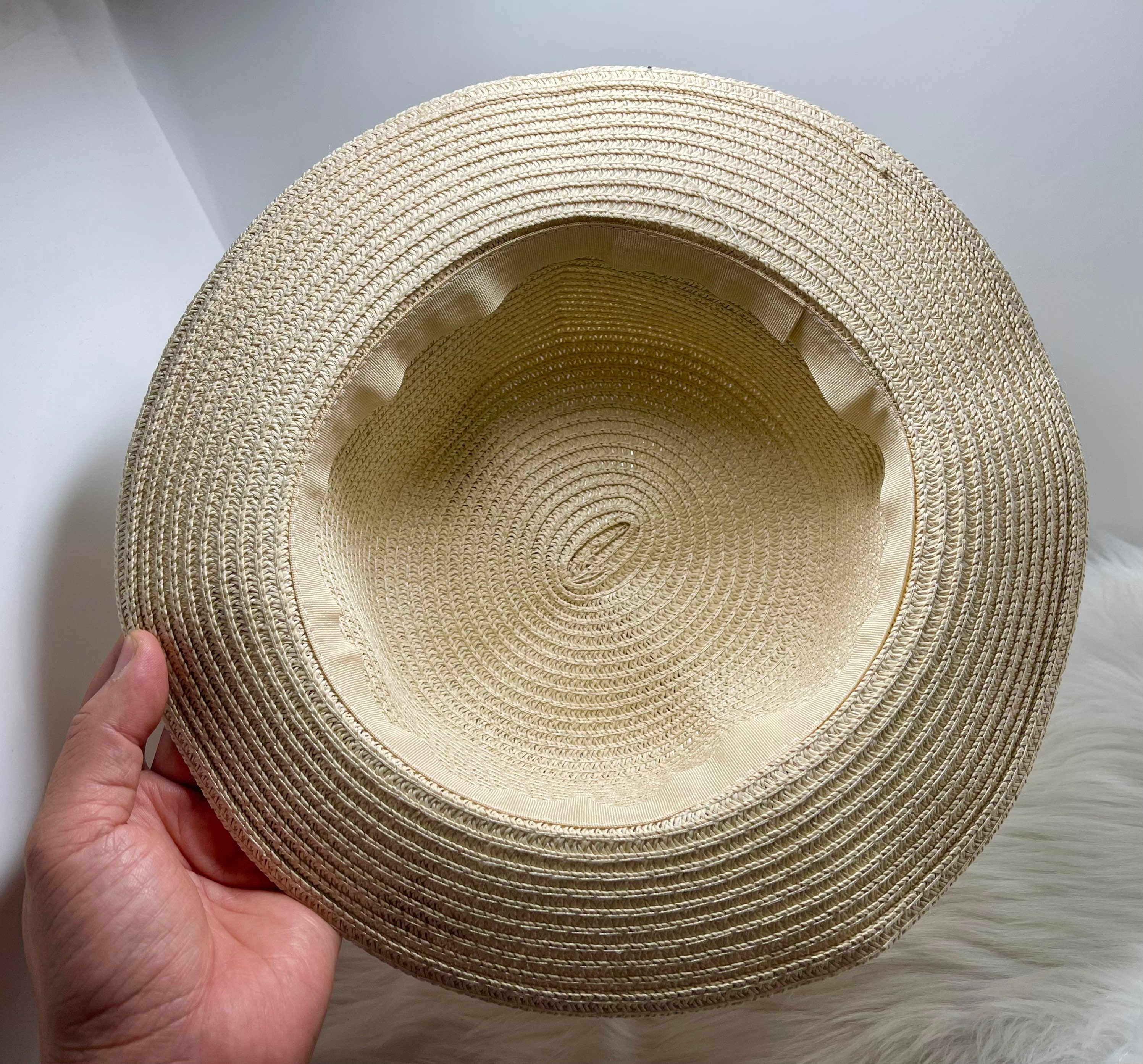 Inspired Pretty in Pink Minnie Mouse Mouse Straw Sun Hat Ears OR With ...