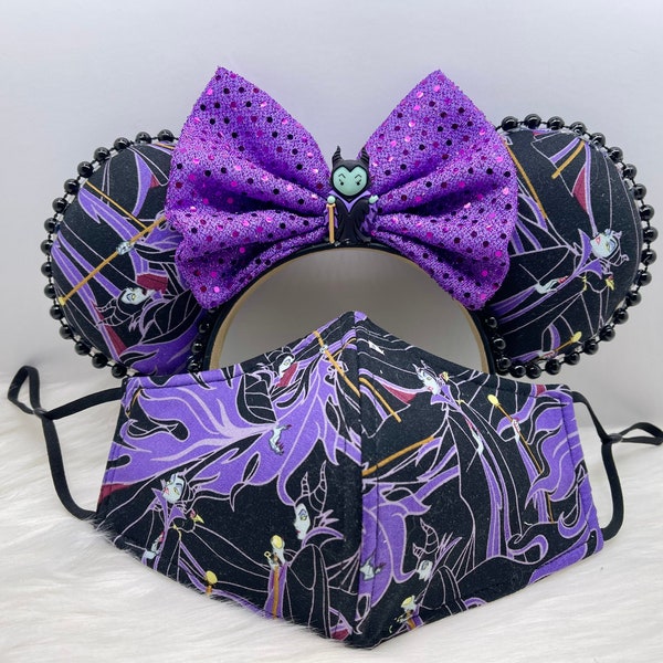 Maleficent Mask - Etsy