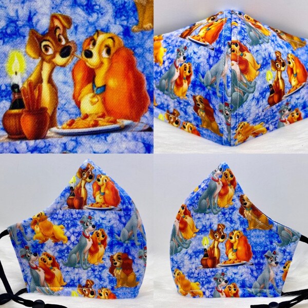 Lady Tramp Face Mask - Etsy