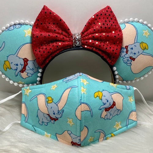 Inspired Classic Dumbo Ears OR With Combo Matching Mask Set.. - Etsy