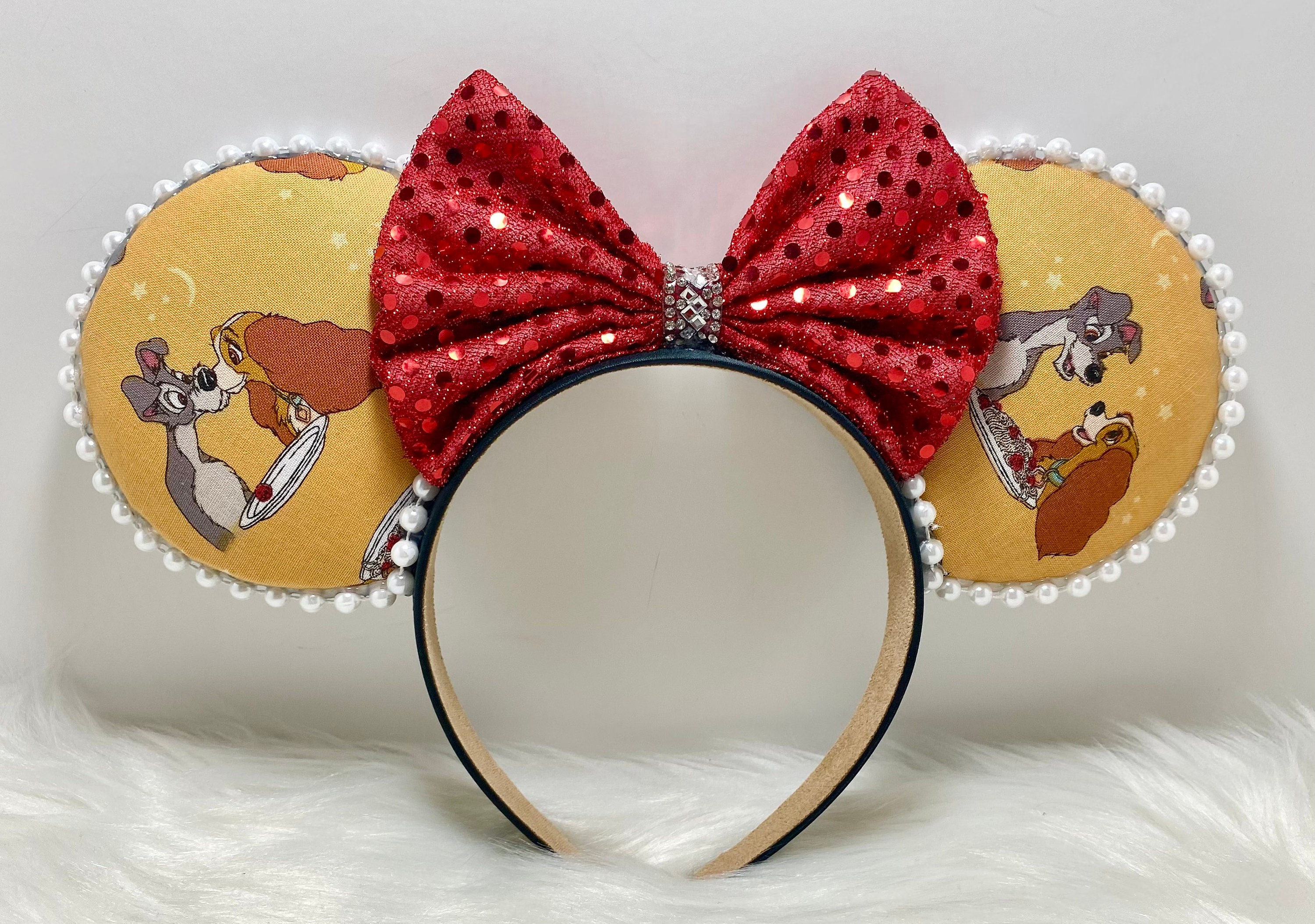 Inspired Lady and the Tramp Ears OR With Combo Matching Mask Set. of ...