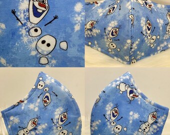Olaf Face Mask | Etsy