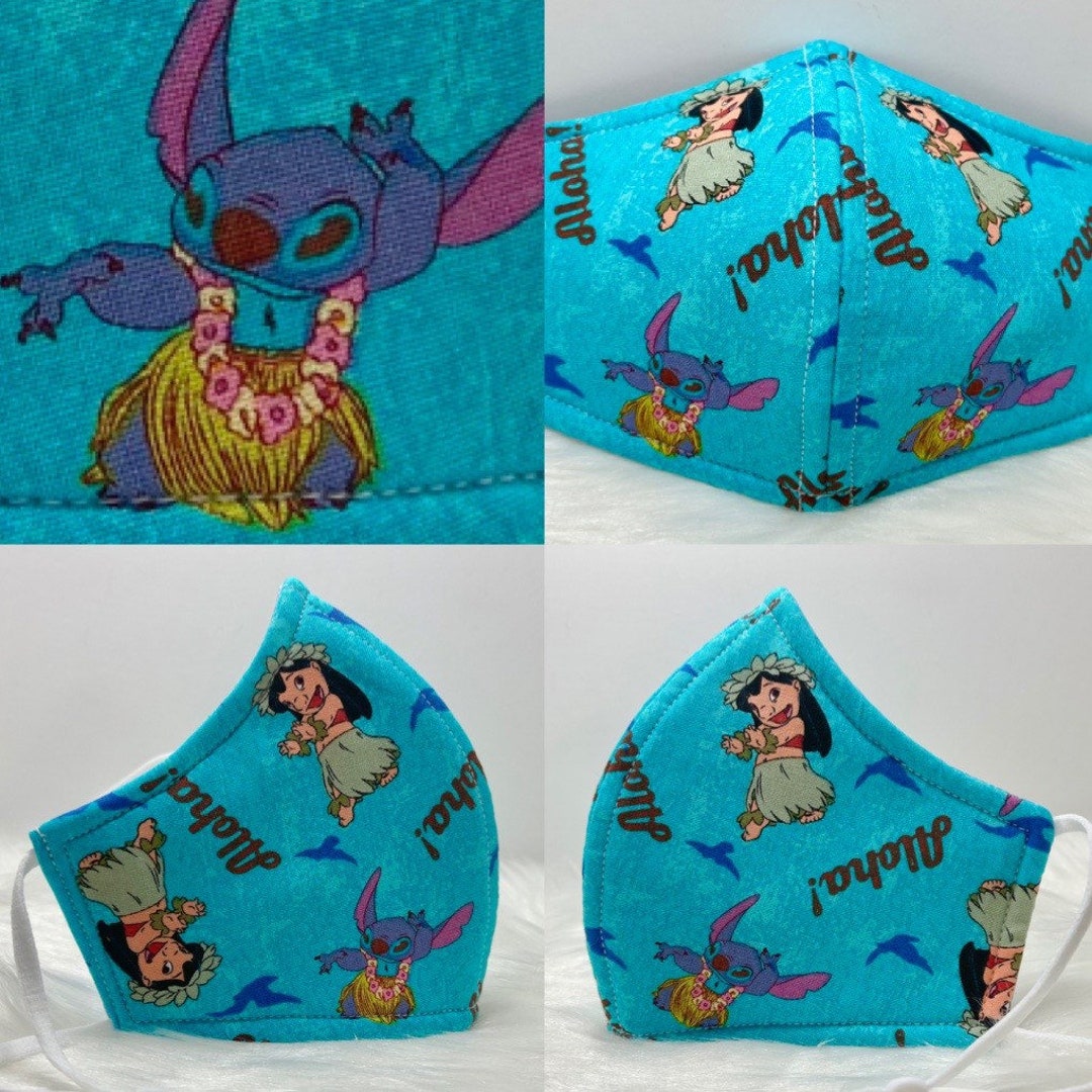 Lilo and Stitch Designer Face Mask - Etsy