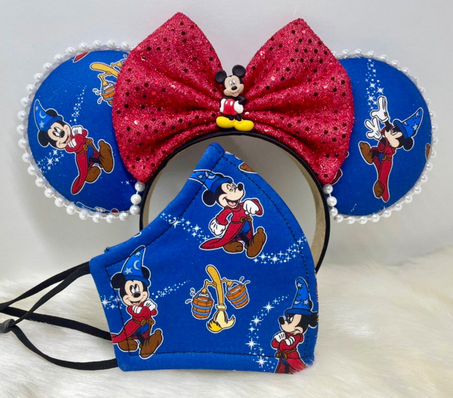 Inspired Magic of Fantasia Wizard Minnie Mouse Ears OR Combo Matching ...