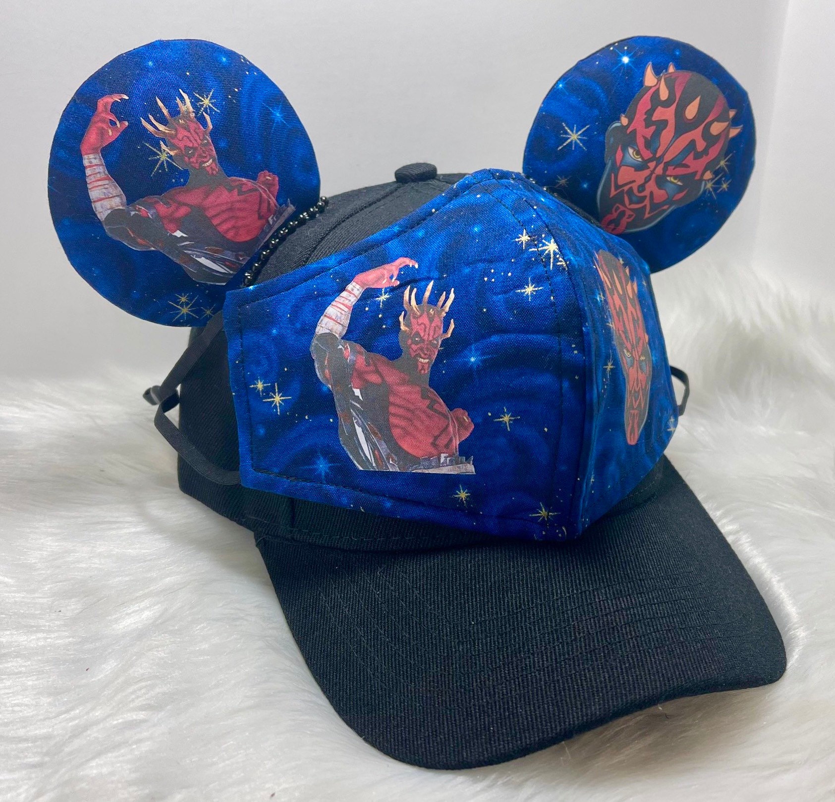 Star Wars Dark Side Darth Maul Inspired Ears OR With Combo Matching ...