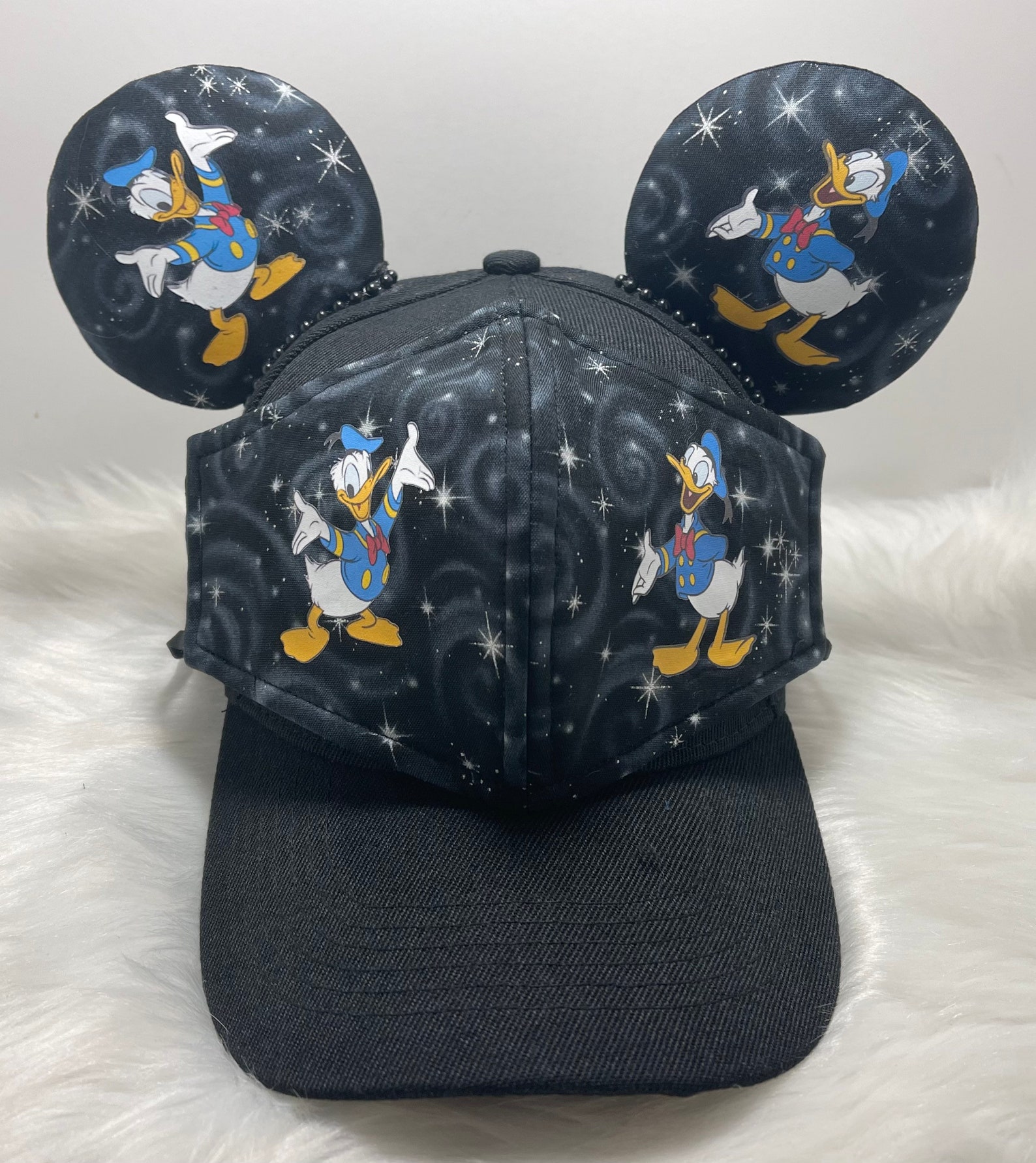 Inspired Mickey Hat With Ears OR With Combo Matching Mask Set - Etsy