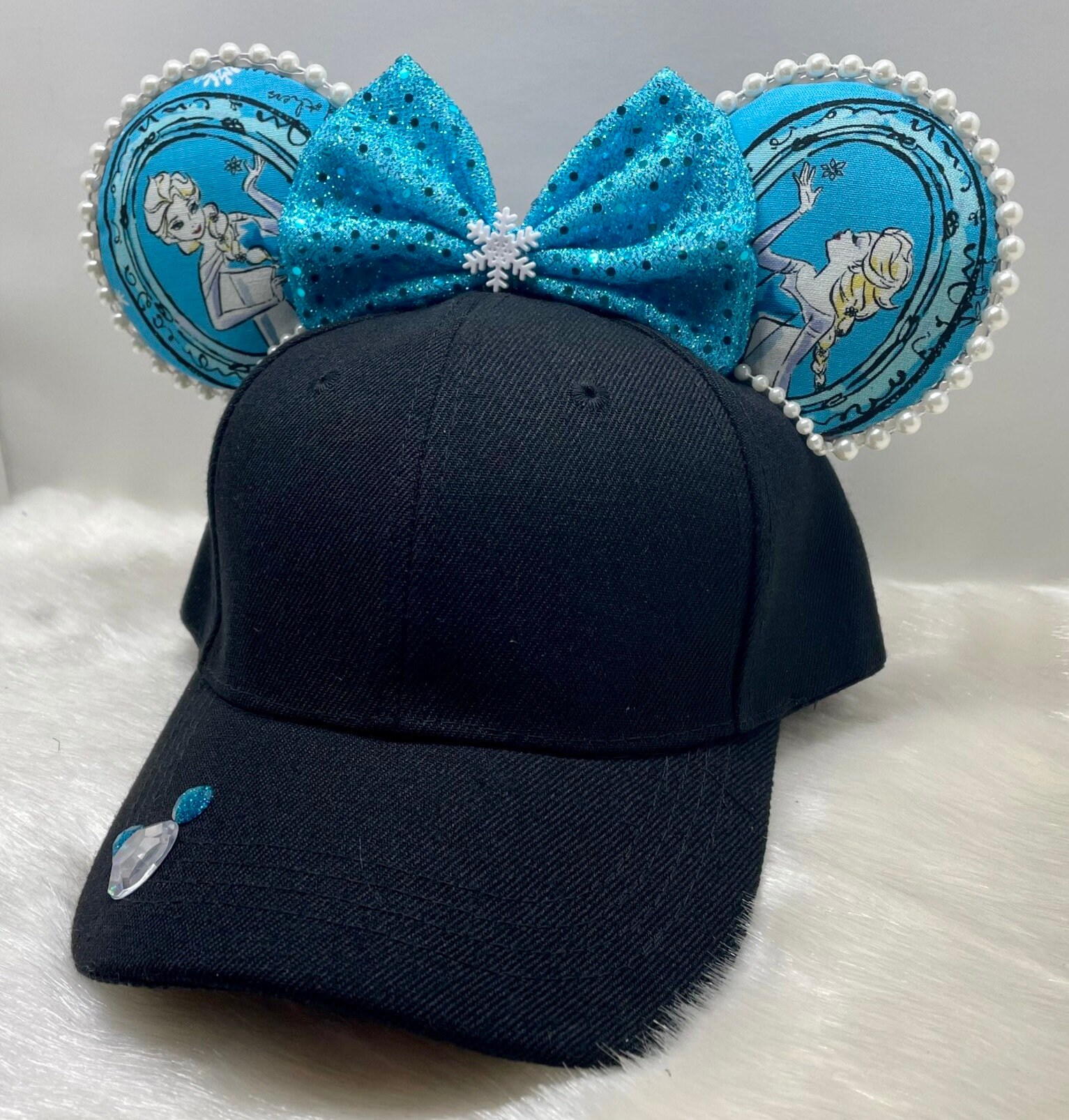 Inspired Frozen Elsa and Anna Mickey Minnie Mouse Ears OR With Combo ...