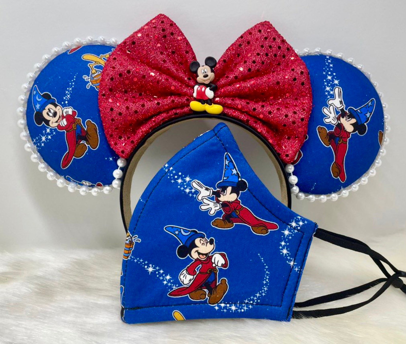 Inspired Magic of Fantasia Wizard Minnie Mouse Ears OR Combo Matching ...