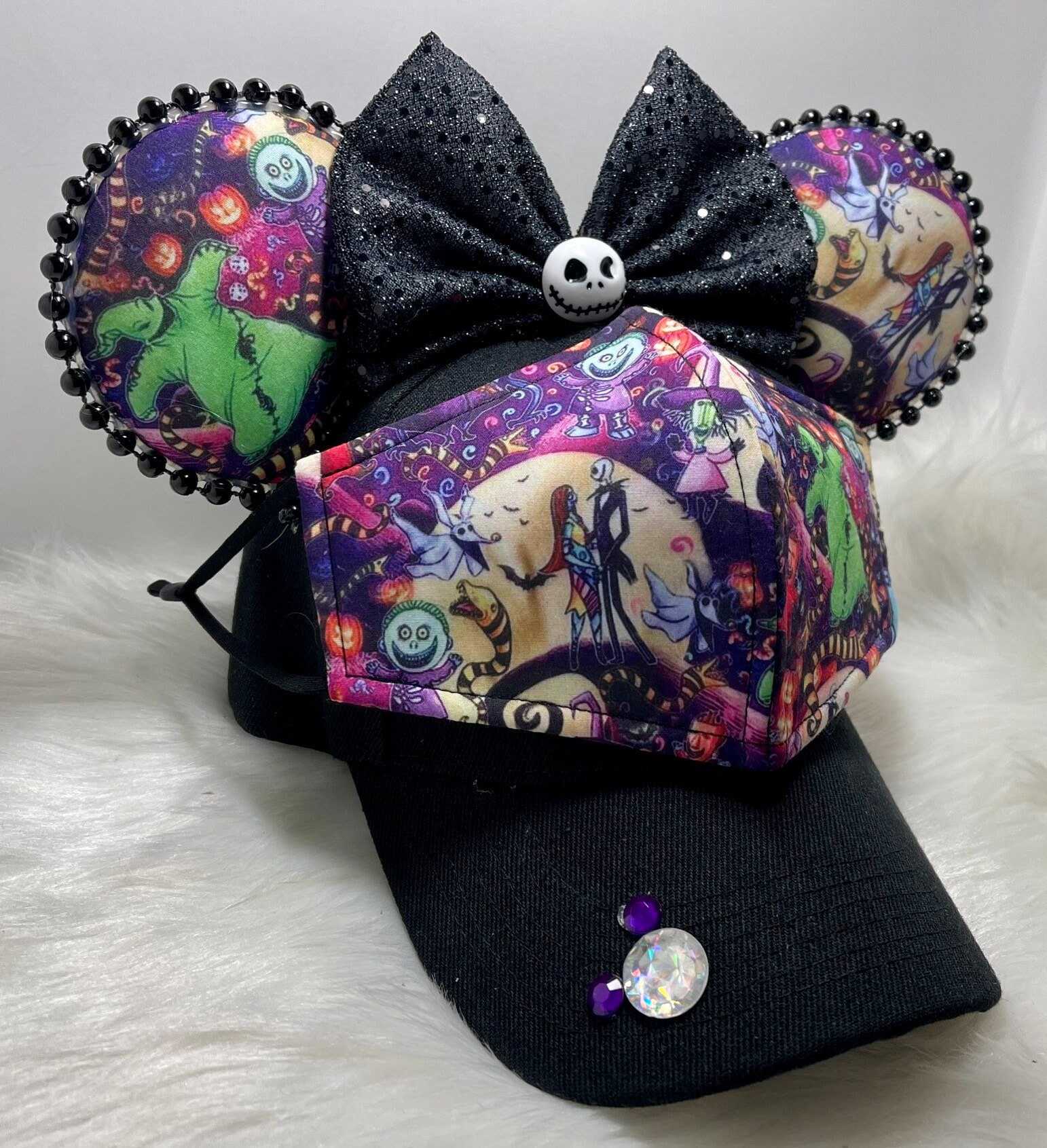 Inspired Mickey Mouse Hat Cap Ears OR With Combo Matching Mask - Etsy