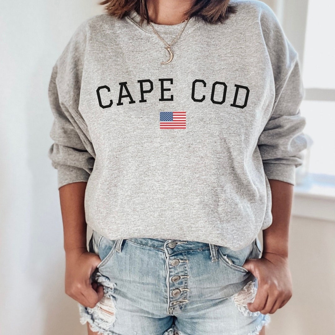 Cape Cod Crewneck Sweatshirt Cape Cod Shirt Nantucket Sweatshirt Beachy ...