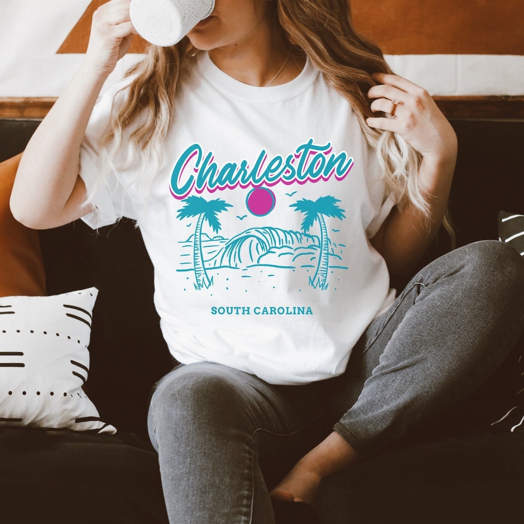 Charleston SC Girls Trip Shirts Charleston South Carolina T-shirt Cute ...