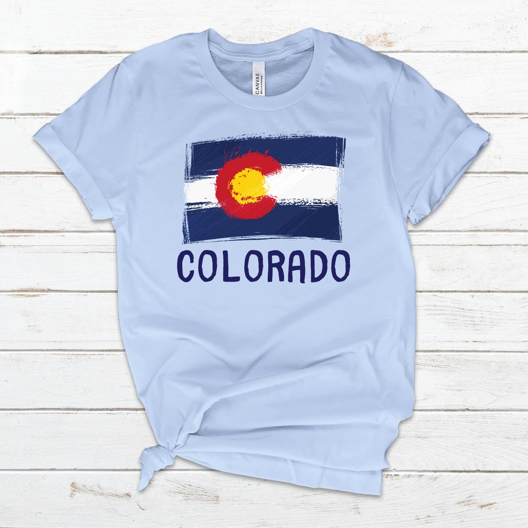 Colorado Vintage T-shirt, Colorado T-shirt Gift, Denver Colorado, Retro ...