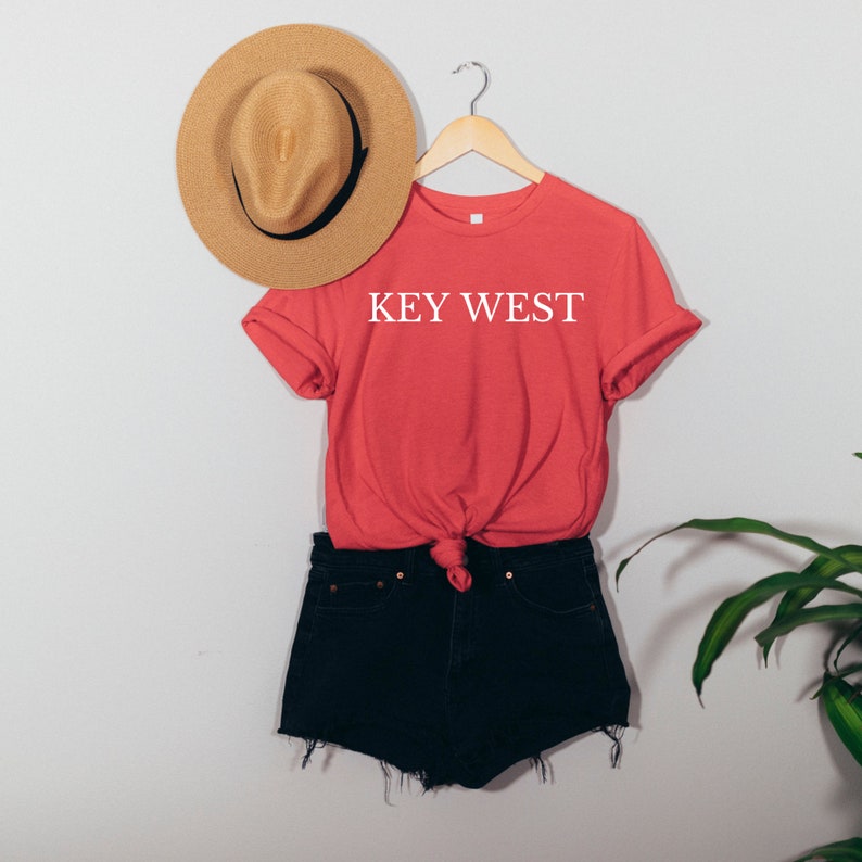 Key West Shirt Florida Shirt Key West Florida Souvenir Beach | Etsy