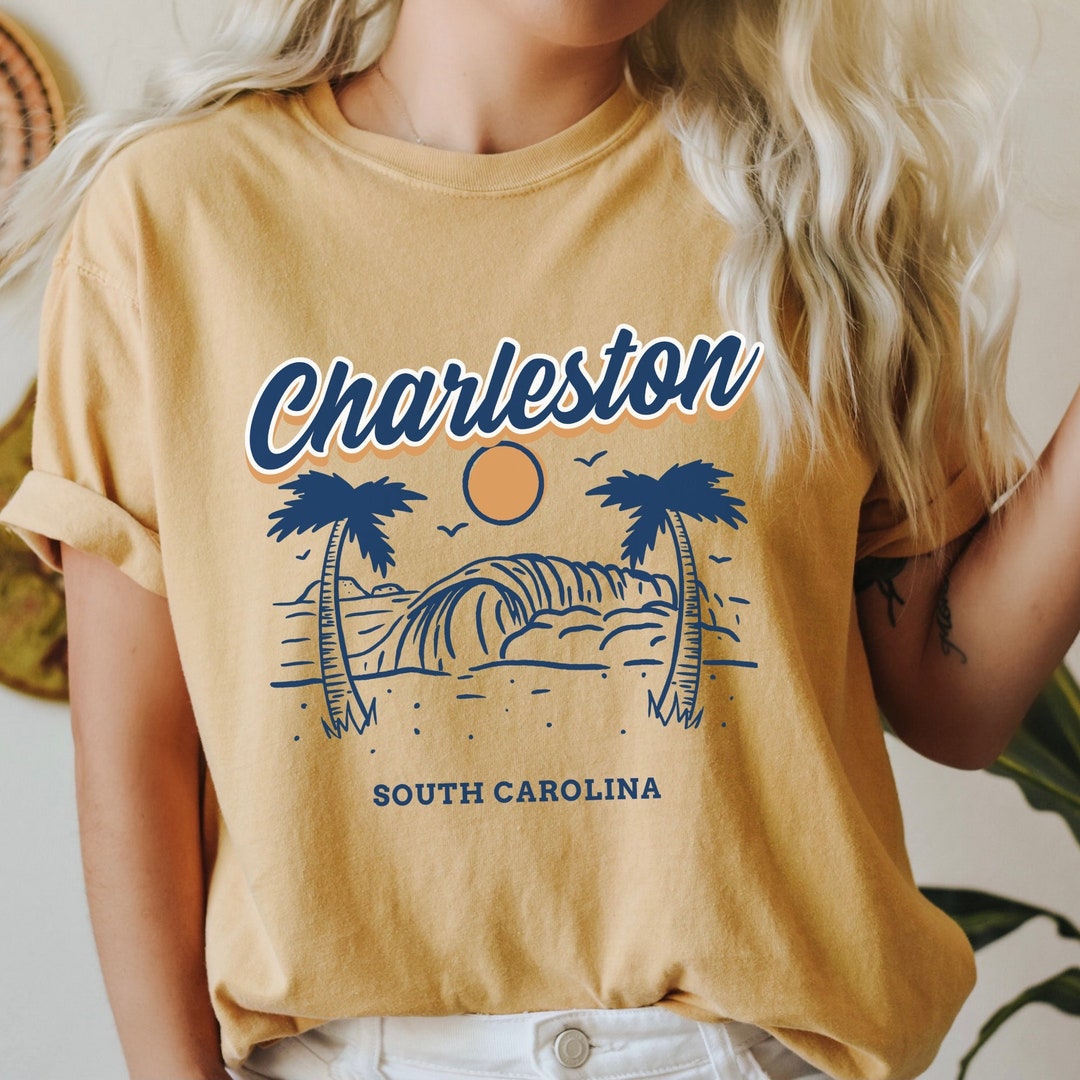 Charleston South Carolina Shirt Comfort Colors Shirt Charleston ...