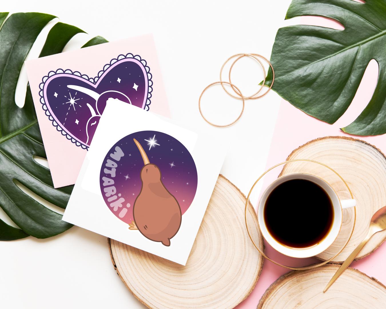 MATARIKI 3 SET KIWI Cut Vinyl Sticker | Teacher Aesthetic Sticker ...