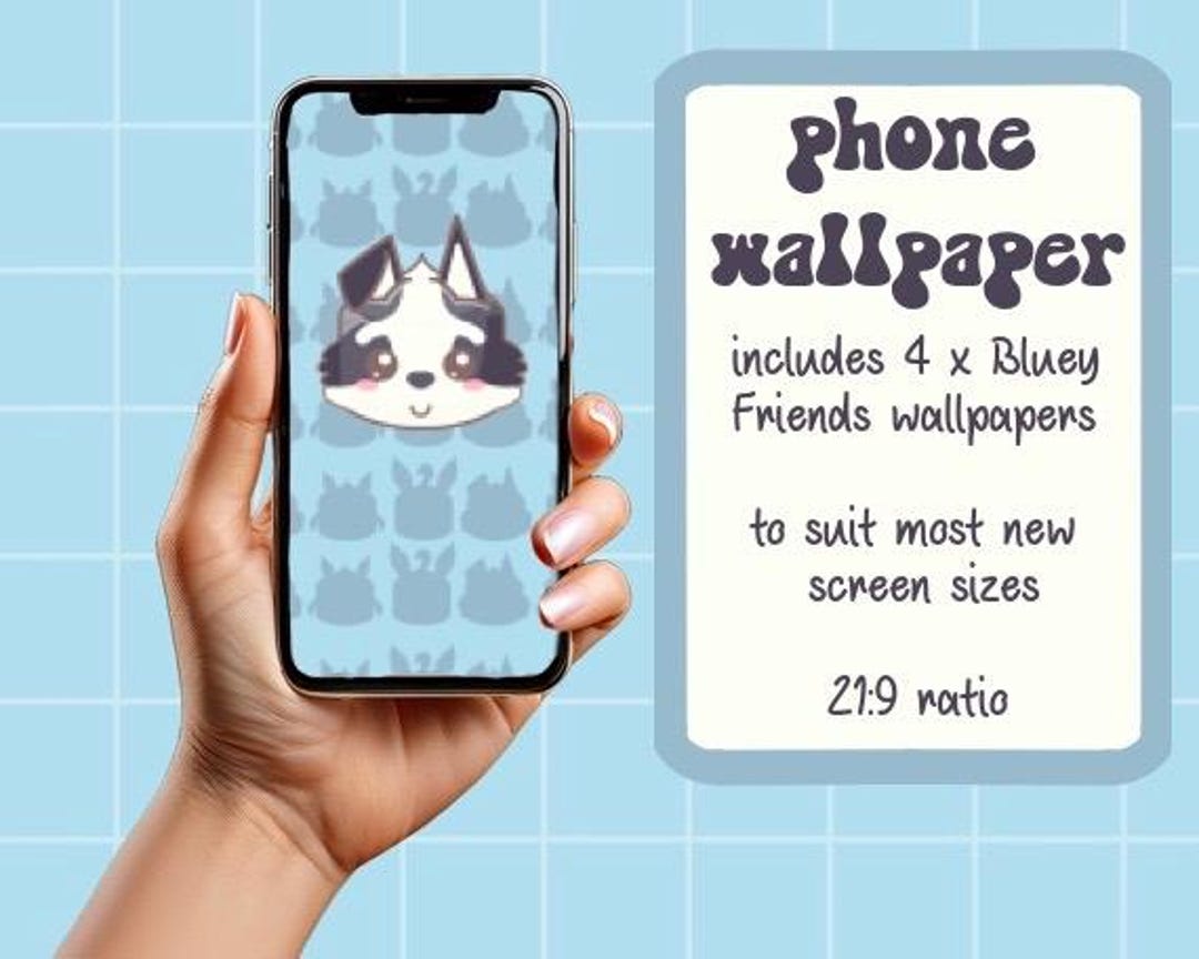 Bluey Friends Phone Wallpaper High Quality Digital Download - Etsy UK