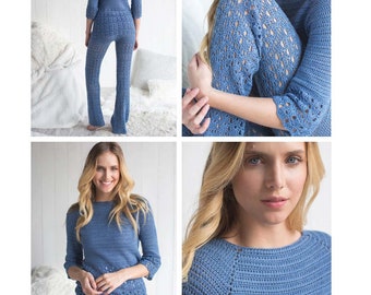 Crochet Pajama Set Pattern - Etsy