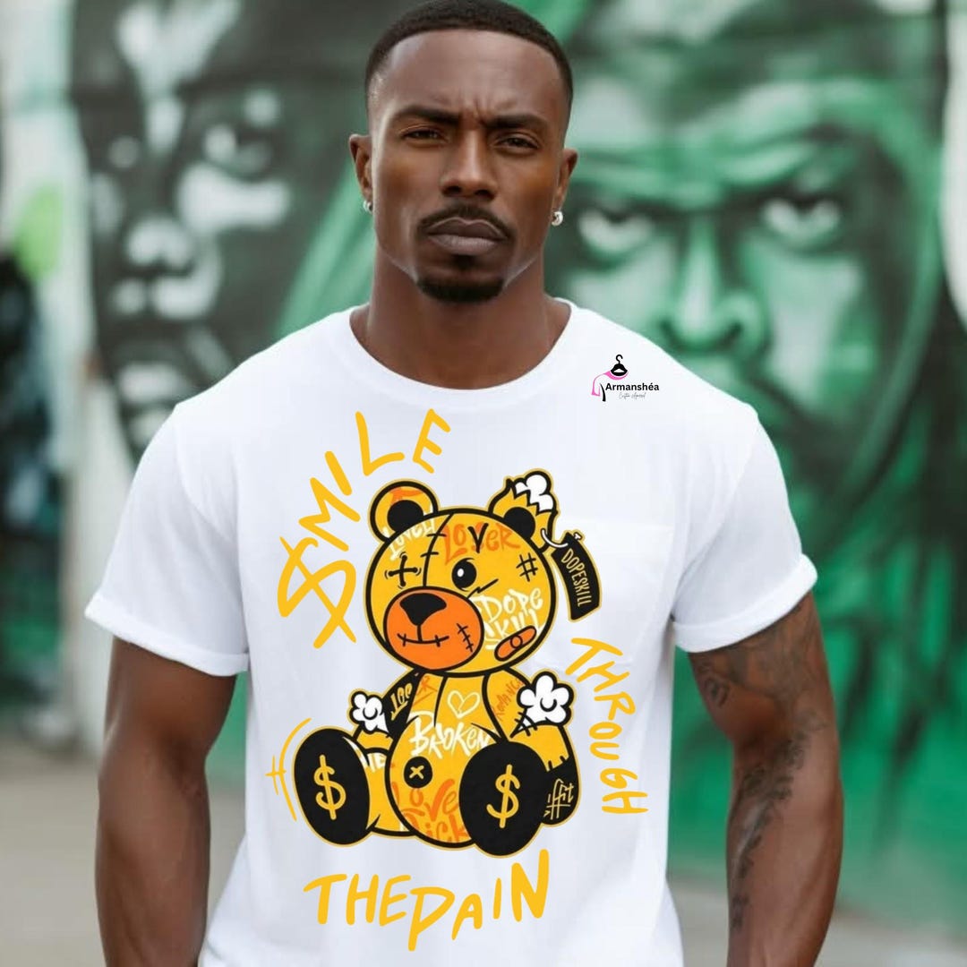 Smile Through the Pain Bears Png - Etsy