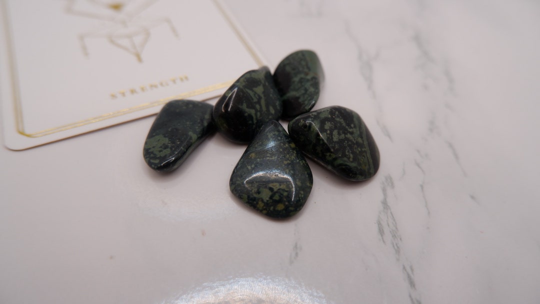 Kambamba Jasper nebula Stone - Etsy
