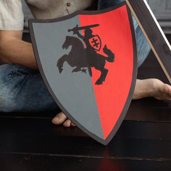 Wooden Toy Shield - Etsy