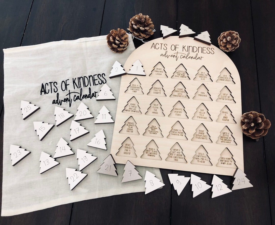 Acts of Kindness Advent Calendar: Interactive Christmas Countdown With ...