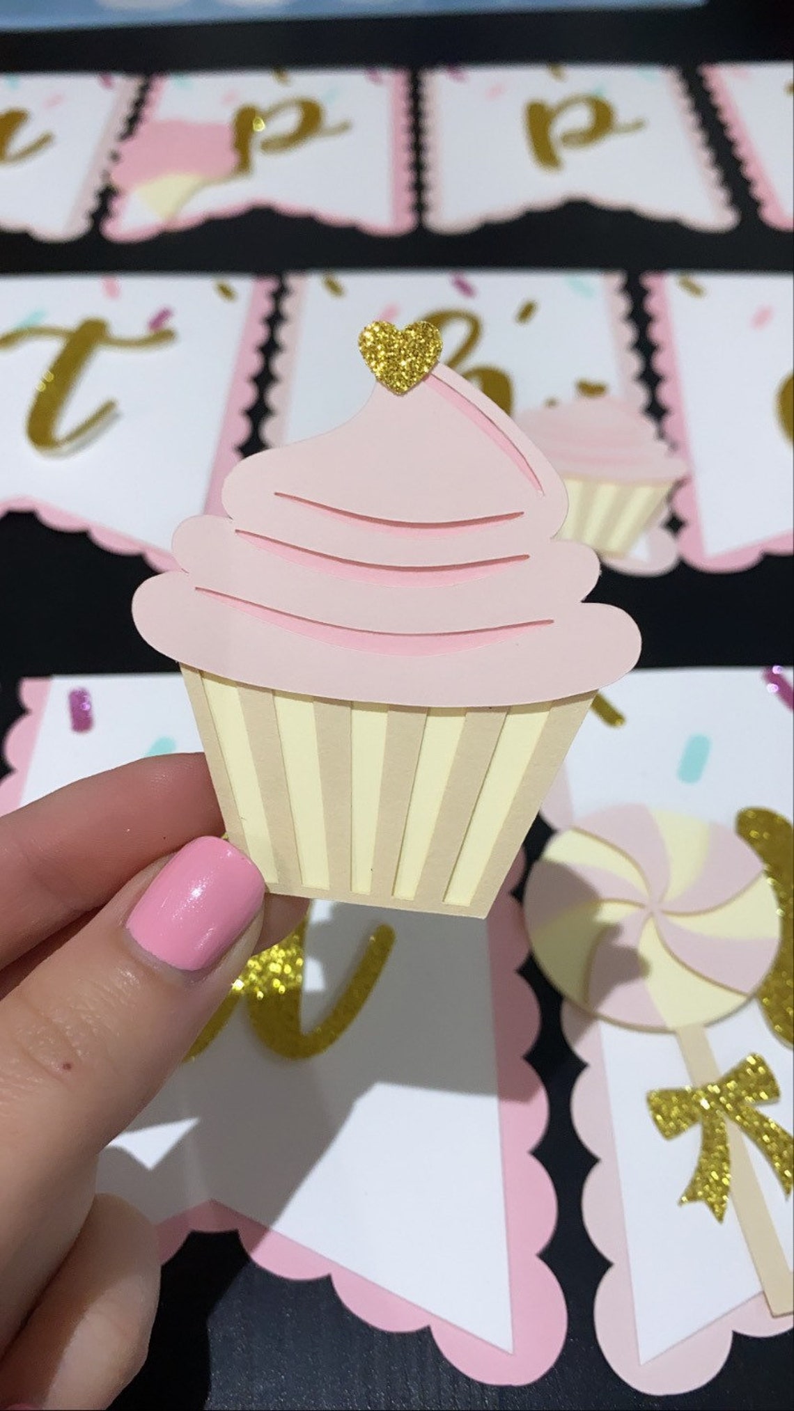 Two Sweet Banner Sweet Treats Birthday Theme Sweet One - Etsy