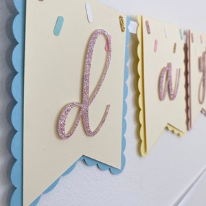 Happy Birthday Donut Banner, Sweet One Banner, Two Sweet Banner ...