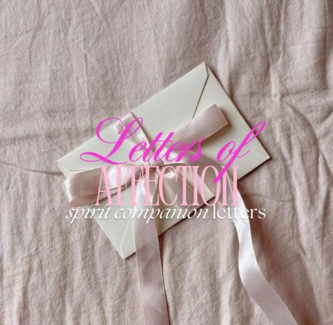 Letters of Affection / Spirit Companion Letters - Etsy