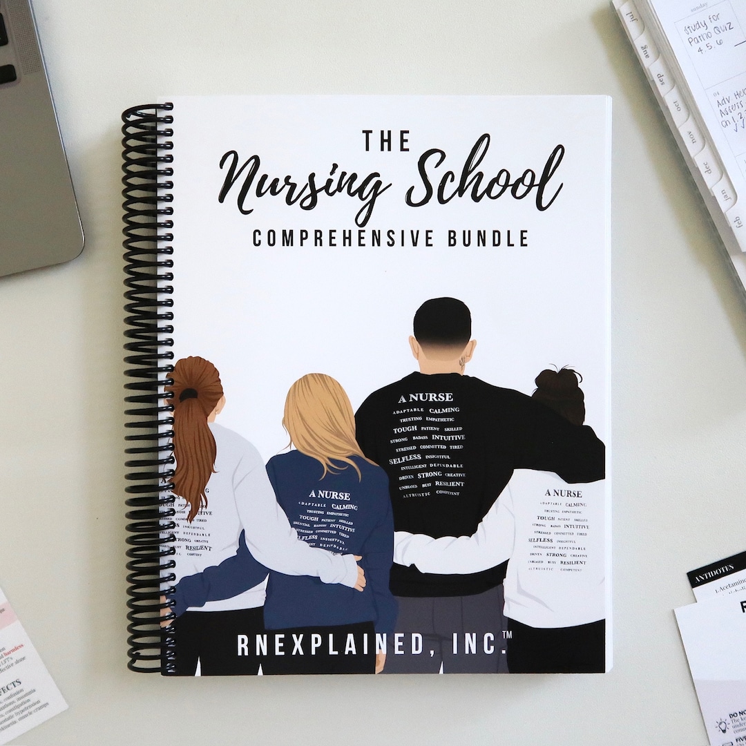 The Nursing School Comprehensive Bundle | 2025 Edition | HARD COPY - Etsy