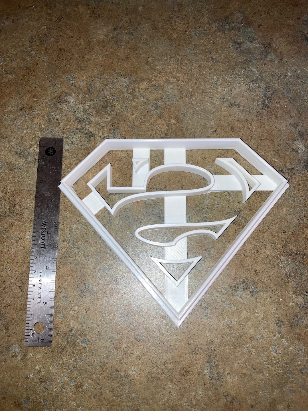 Super Man Extra Large Cookie Cutter - Etsy