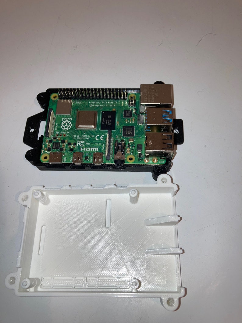 Rasberry Pi 4 Model B 3D Printed Case - Etsy