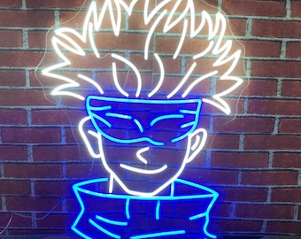 Neon Sign Gojo - Etsy