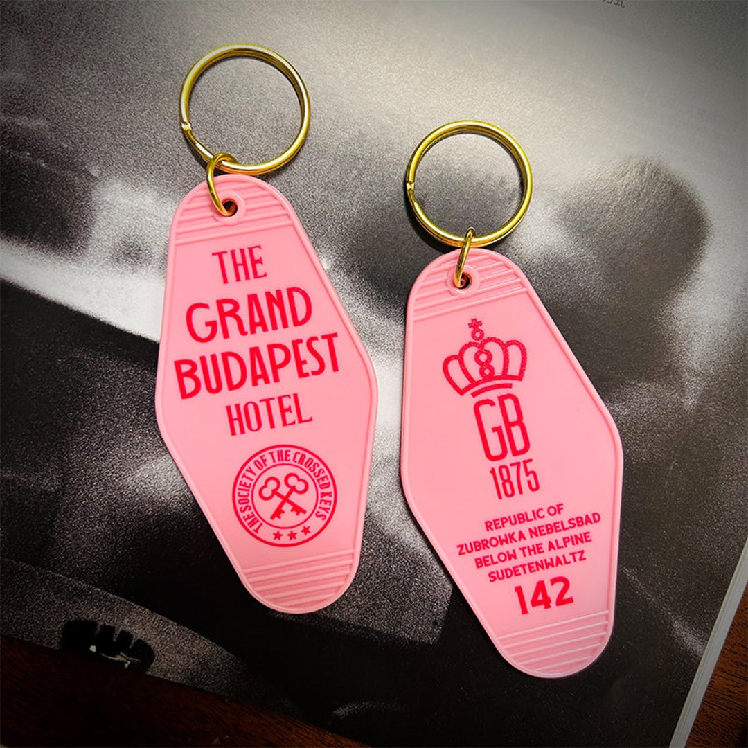 Sample Order Custom Vintage Motel Keychains (5PCS): Perfect Sorority ...