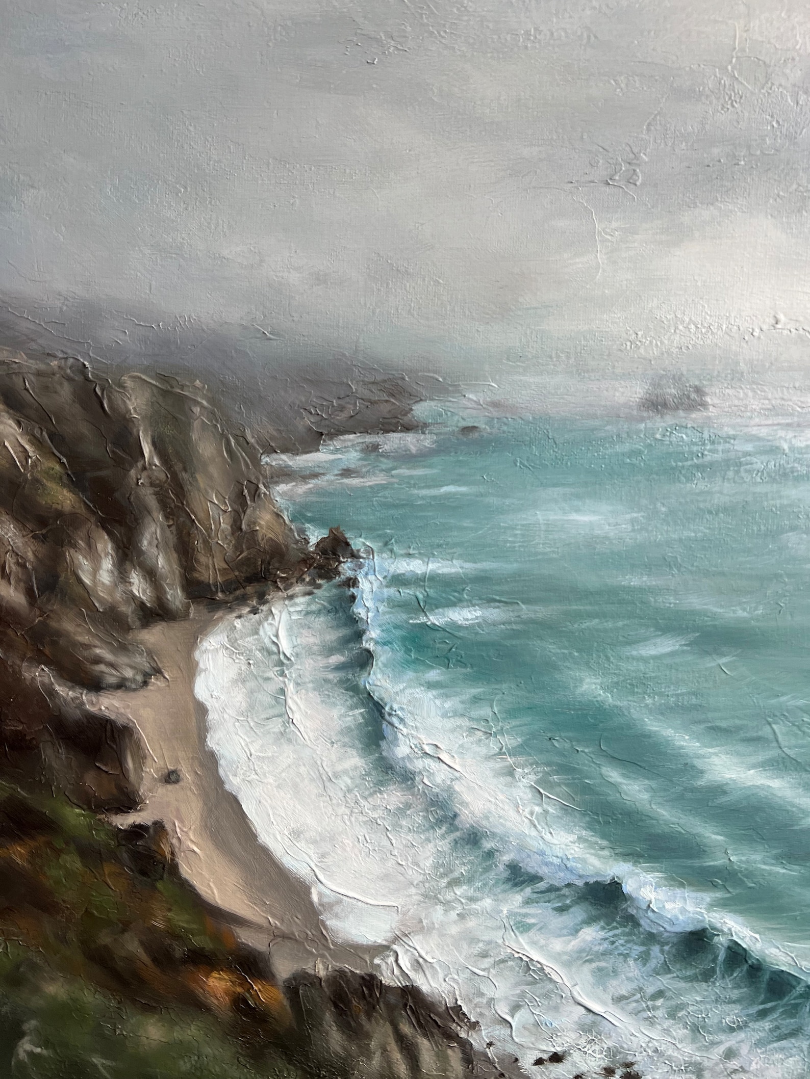 Ocean Oil Painting Oil Original Painting Painting of Ocean Oil Painting ...