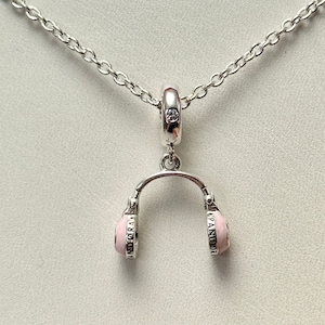 Pink Headphones Pendant Charm,charms for Bracelet,best Gifts - Etsy