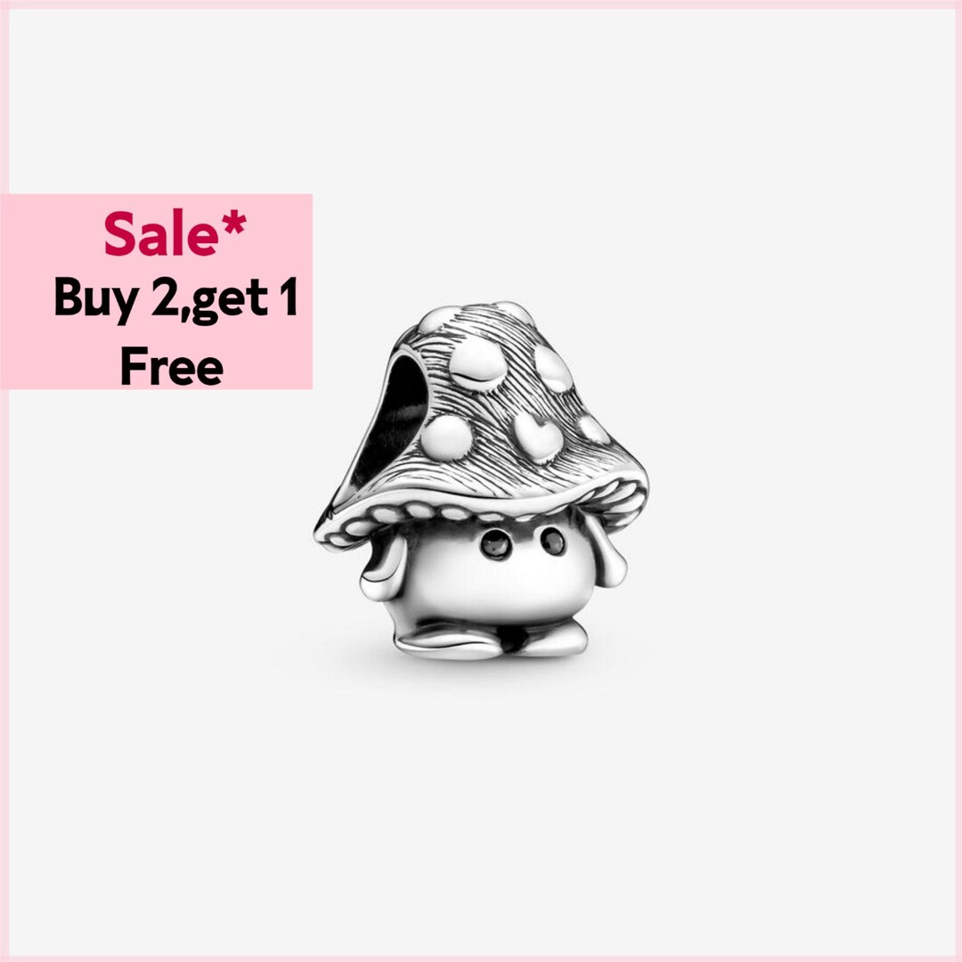 Cute Mushroom Charm,sliver Charms,charm for Bracelet,christmas Gifts ...