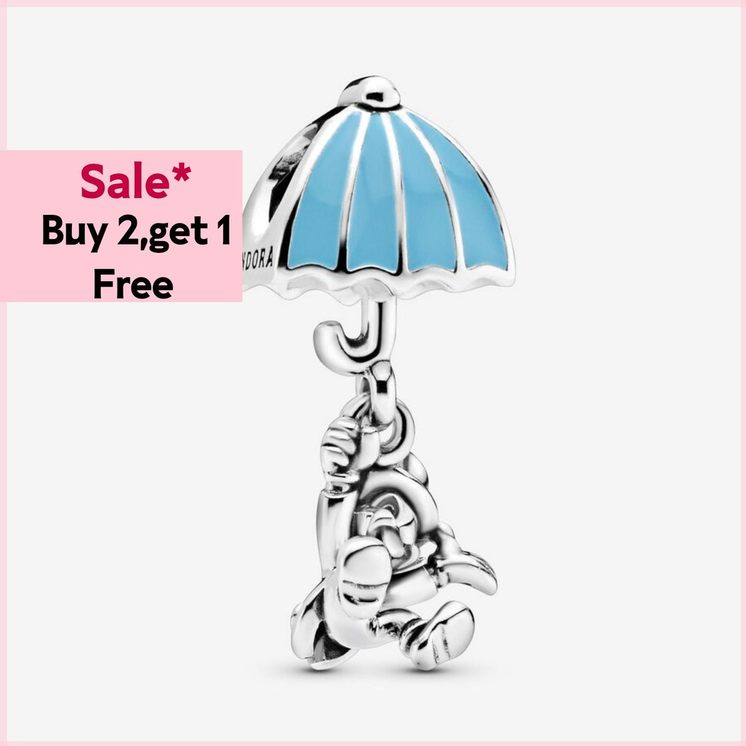 Jiminy Cricket and Umbrella Silver Dangle Charm,pinocchio Charm,charms ...