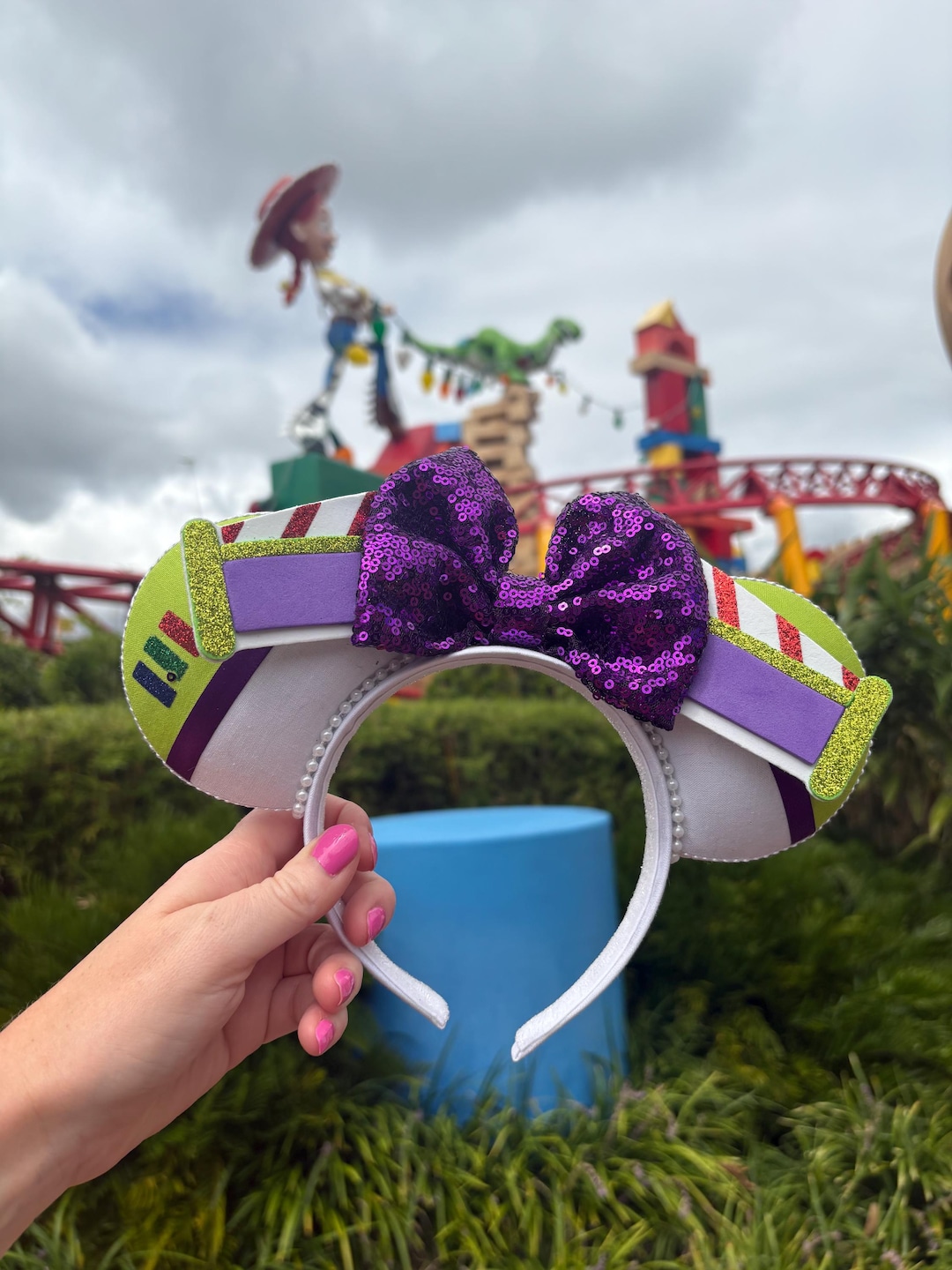 Buzz Lightyear Mouse Ears: Toy Story Park Accessory, Friend Ear - Etsy