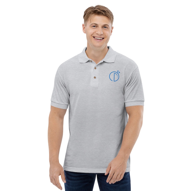 Custom Made Logo Polo Shirt, Embroidered 100% Cotton, Personalized Your ...