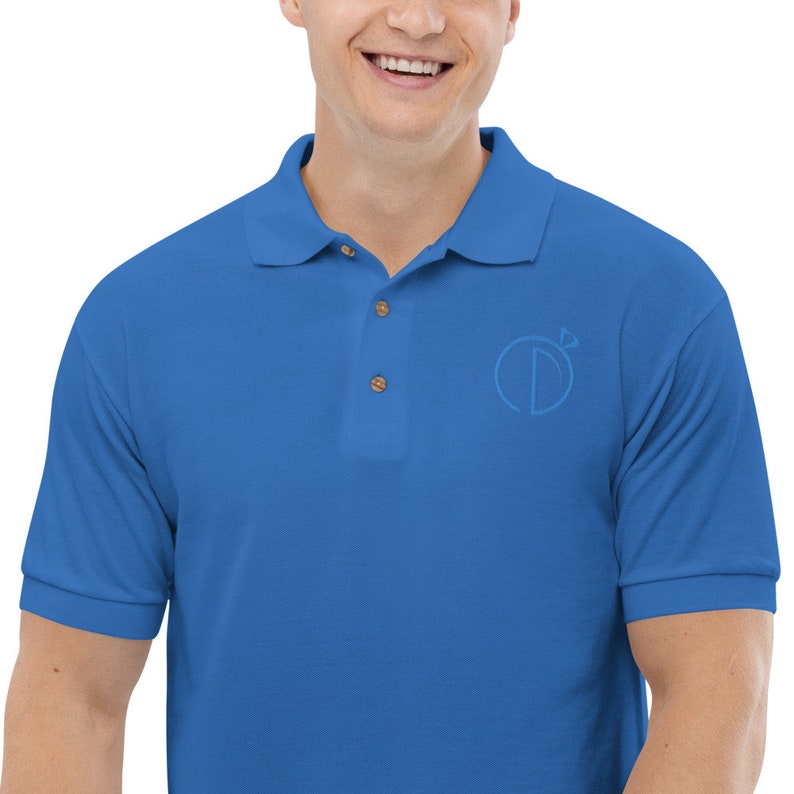 Custom Made Logo Polo Shirt, Embroidered 100% Cotton, Personalized Your ...