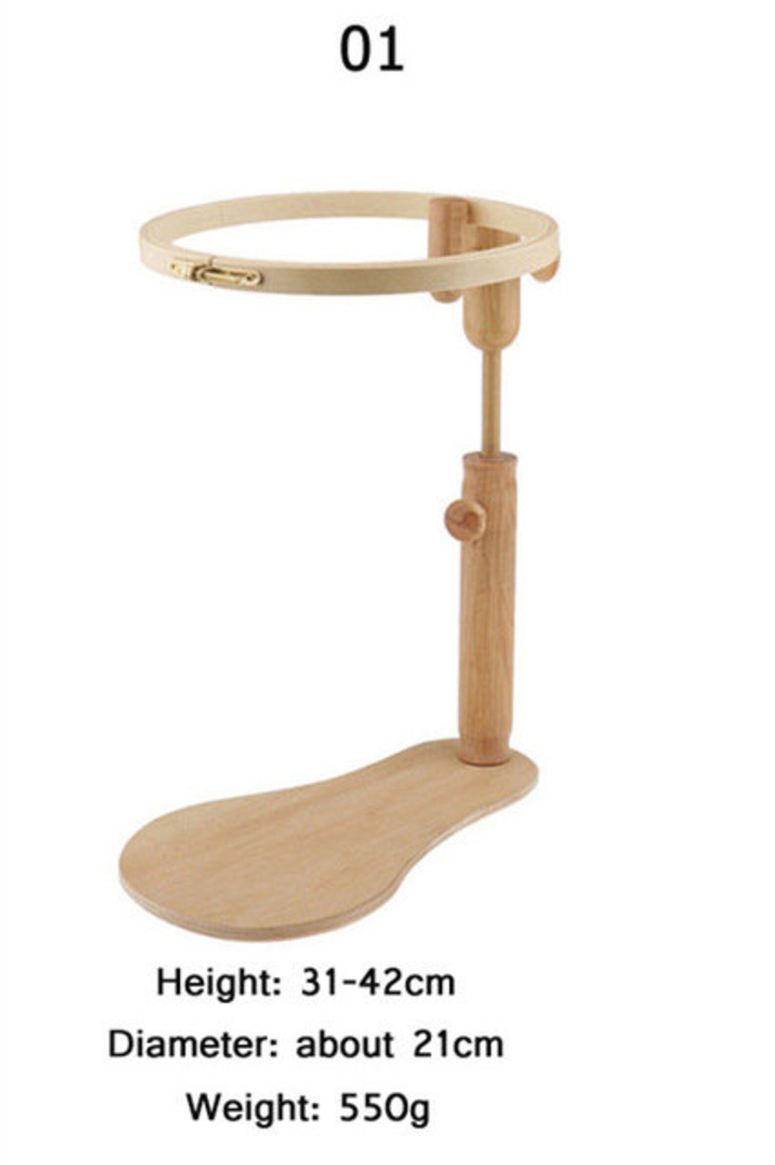 Embroidery Hoop Embroidery Stand Hoop Wood Embroidery and Cross Stitch ...
