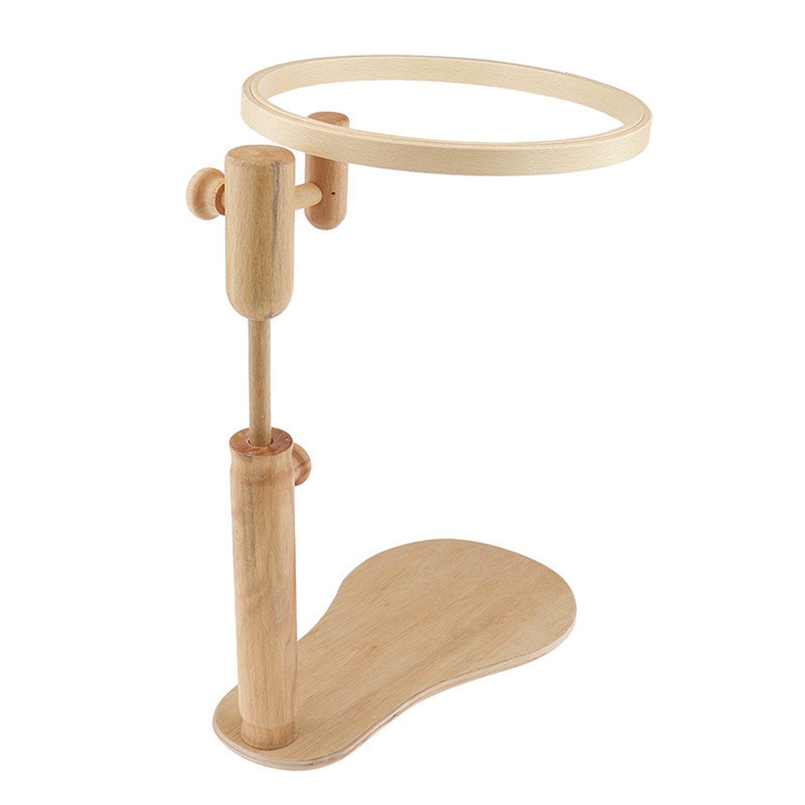 Embroidery Hoop Embroidery Stand Hoop Wood Embroidery and Cross Stitch ...