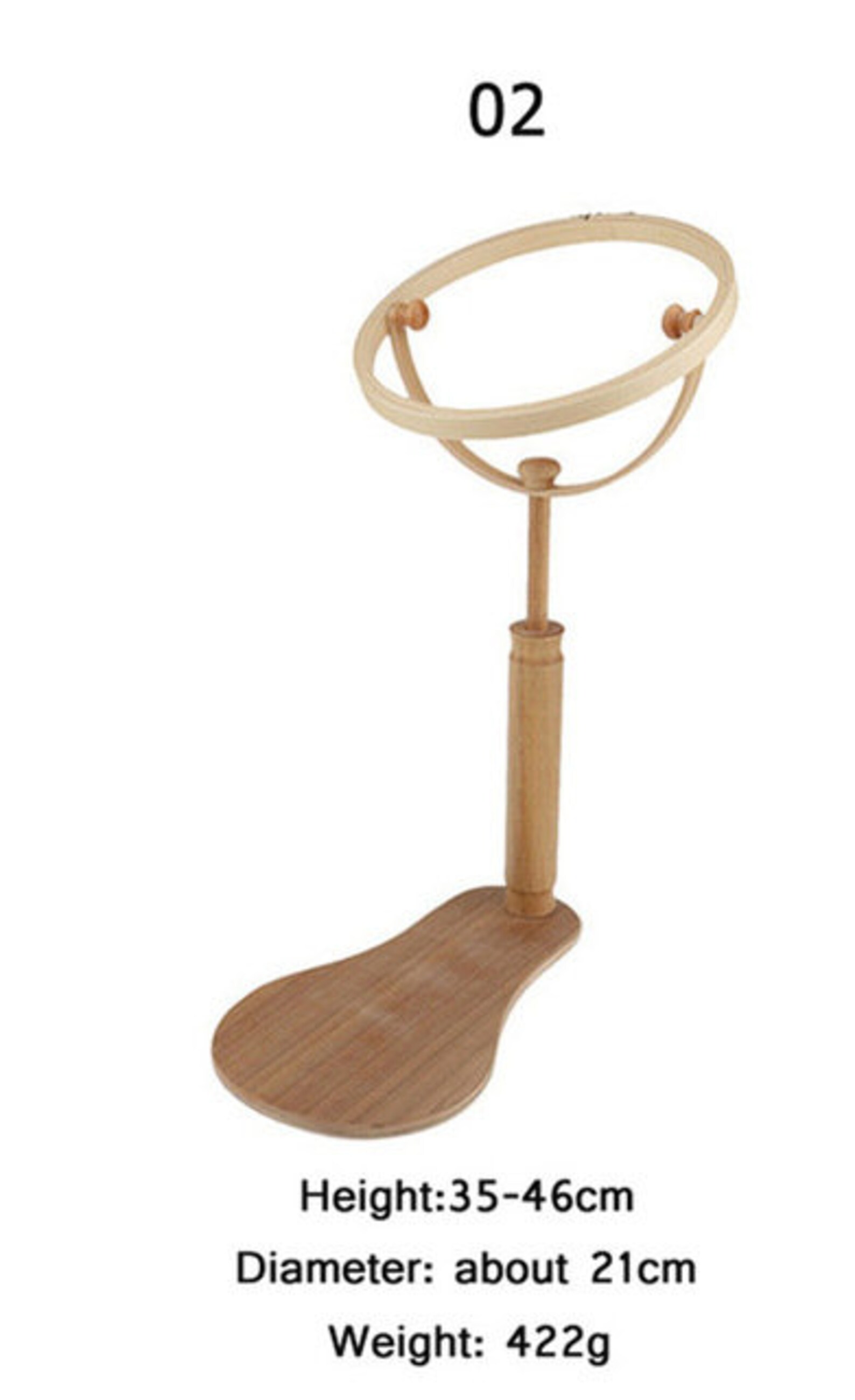 Embroidery Hoop Embroidery Stand Hoop Wood Embroidery and Cross Stitch ...