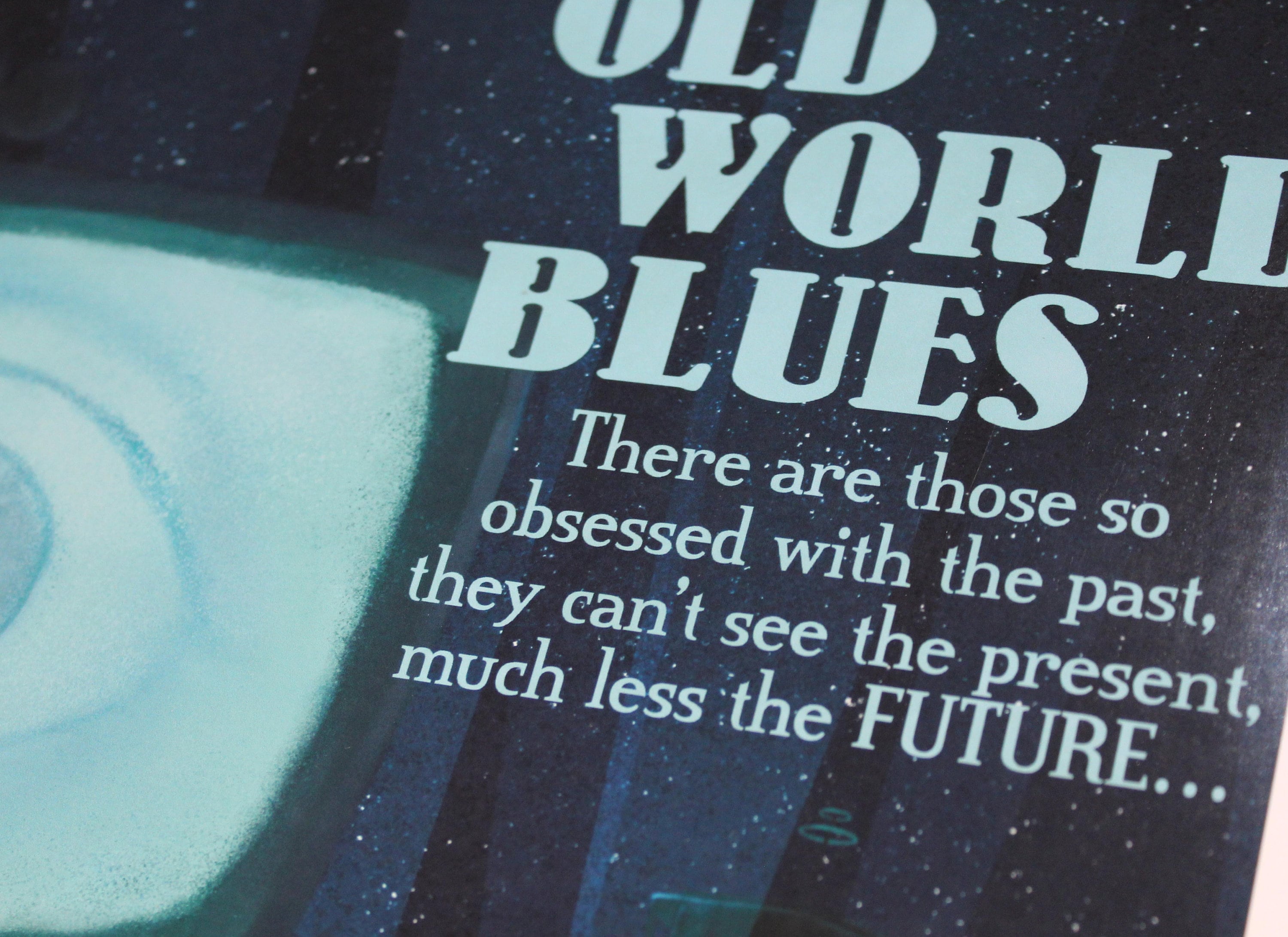 Fallout New Vegas Inspired Old World Blues Art Print - Retro Horror ...