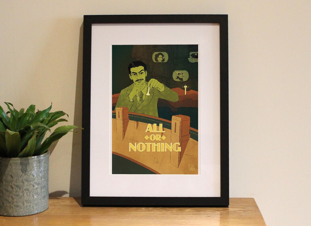 Fallout New Vegas Inspired Mr House Art Print - Retro Comic Book Style ...