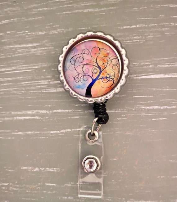 Magnetic Retractable ID Badge Reel | Etsy