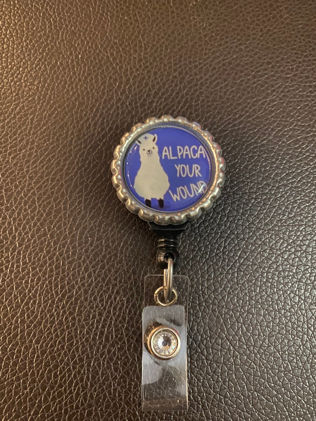 Magnetic Retractable ID Badge Reel - Etsy